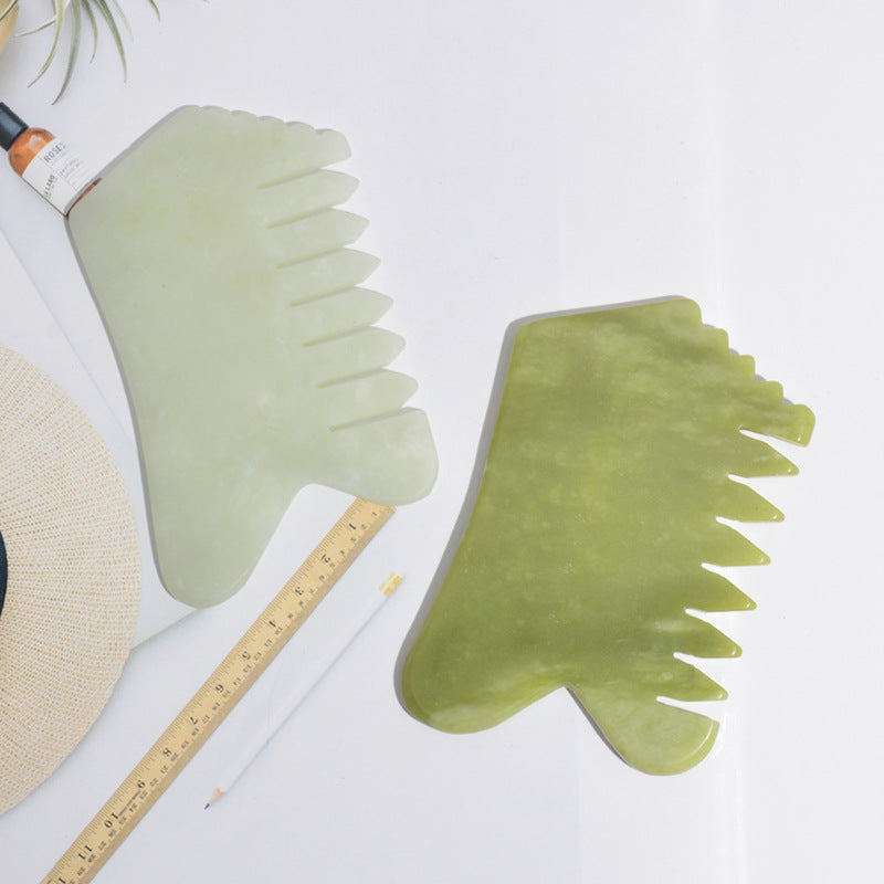 Jade Hair Comb - Ugly Flower: Your One-Stop Beauty Tools Solution
