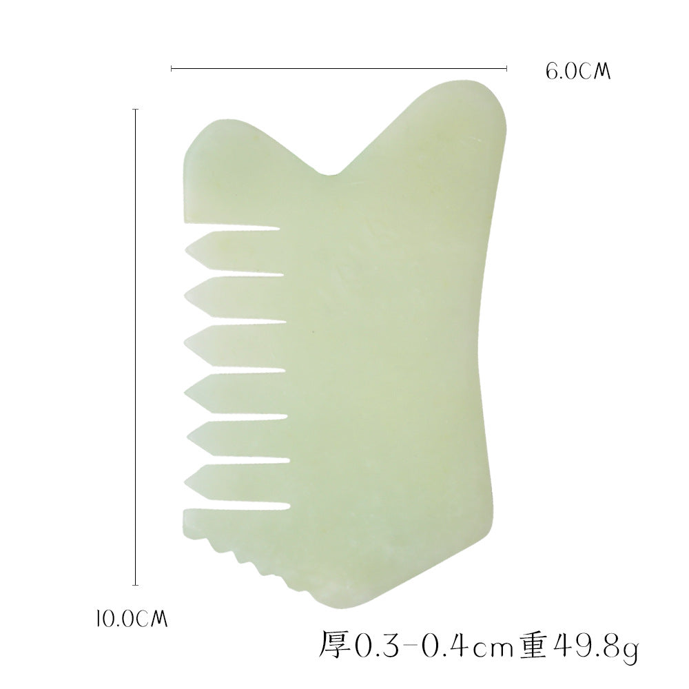 Jade Hair Comb - Ugly Flower: Your One-Stop Beauty Tools Solution